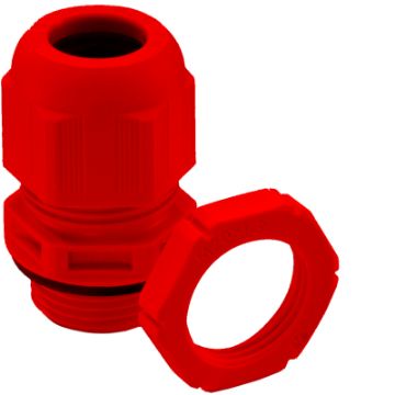Jack Pennington Ltd - Your Safest Supplier. Red Nylon Cable Glands