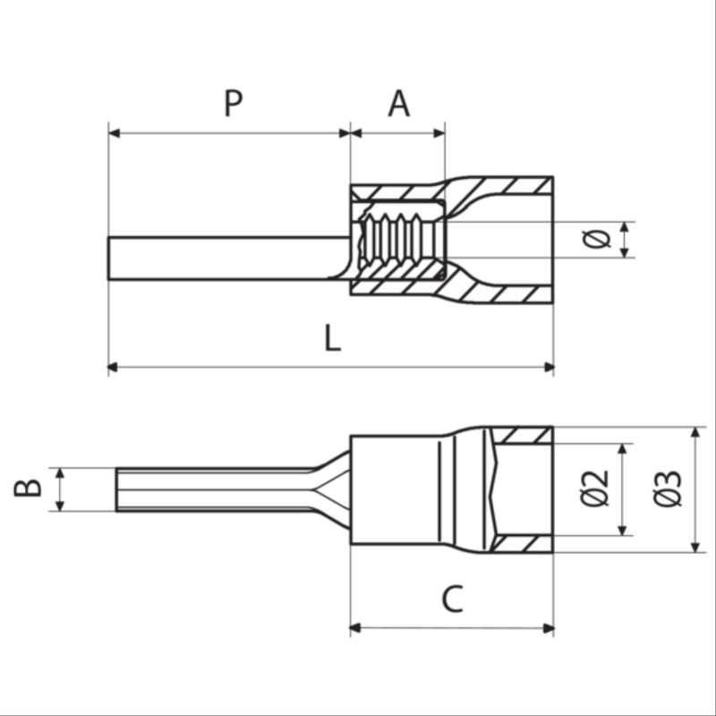 Jack Pennington Ltd - Your Safest Supplier. RF-P8 Red Pin Terminal ...